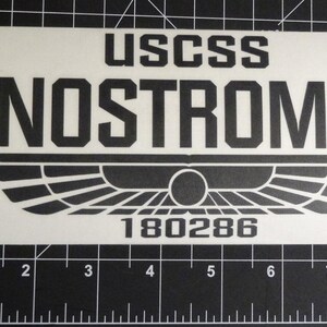 Alien Aliens Movie Uscss Nostromo Emblem Vinyl Decal, Car Accessory ...