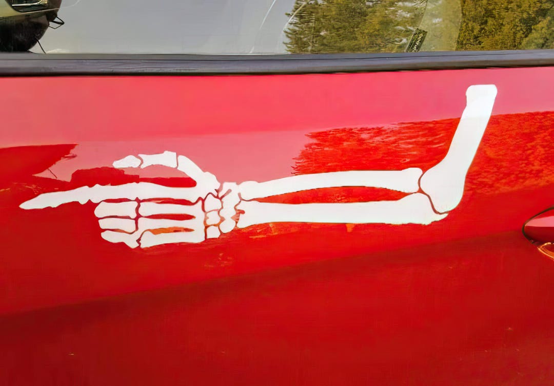 Mad Max Fury Road Imperator Furiosa Skeletal Arm Truck Decal Car Decal ...