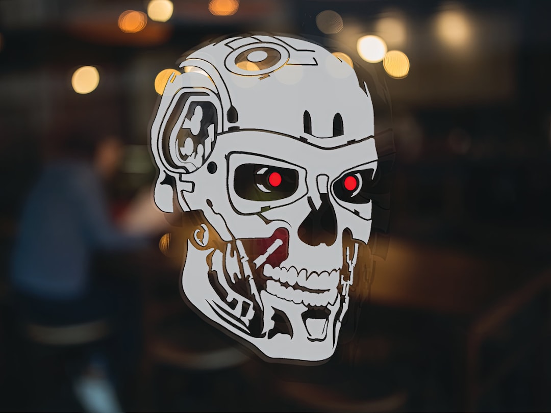 The Terminator Vinyl Decal, Car Accessory, Laptop Sticker or Instant ...