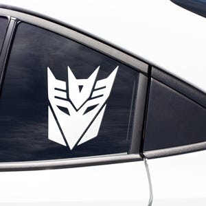Transformers Decepticon Emblem Vinyl Decal, Car Accessory, Laptop ...