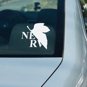 Neon Genesis Evangelion NERV Anime Vinyl Decal, Car Accessory, Laptop ...