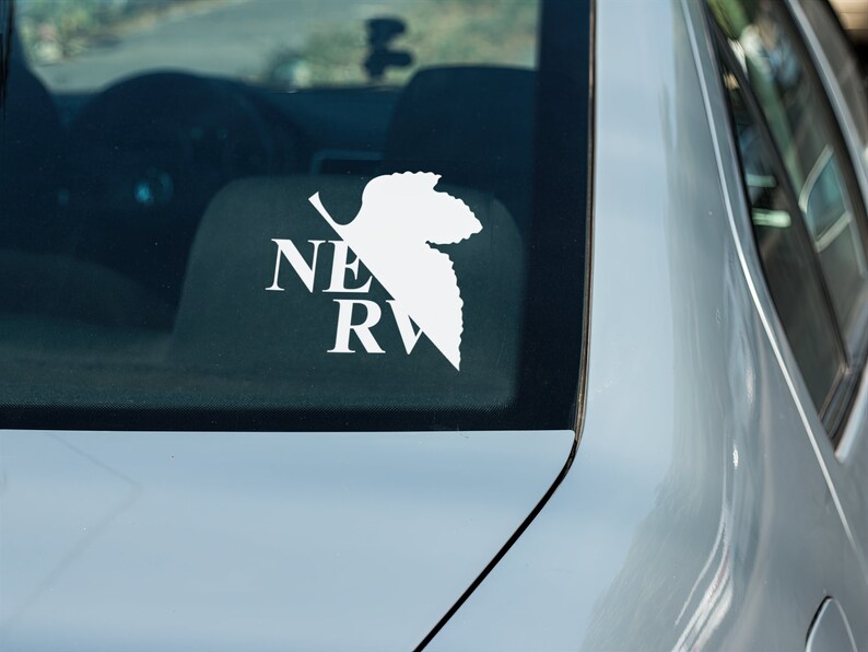 Neon Genesis Evangelion NERV Anime Vinyl Decal Car Accessory - Etsy