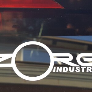 The Fifth Element Zorg Industries Vinyl Decal, Car Accessory, Laptop ...