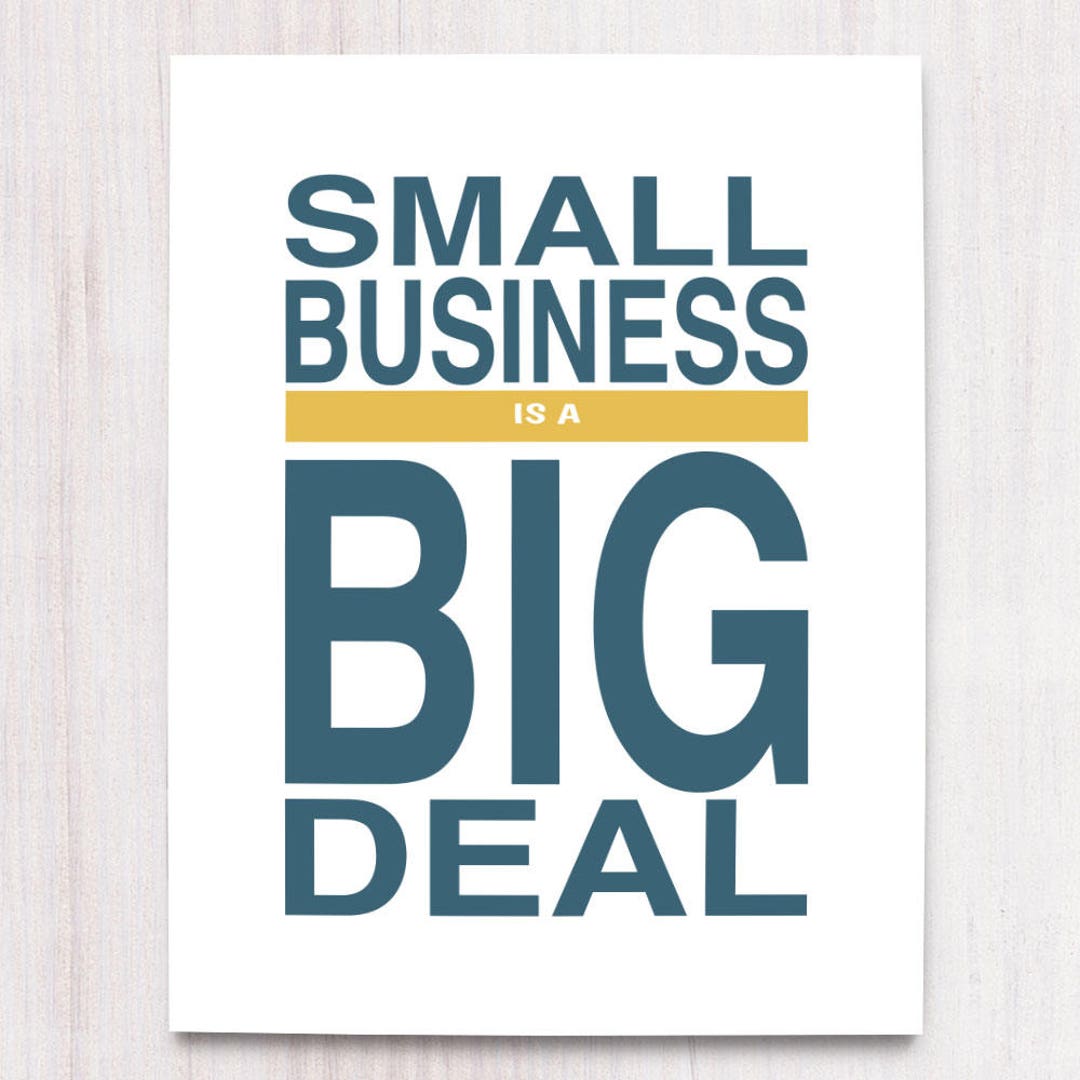 Shop Small Business, Printable Art, Wall Decor Instant Download, Craft ...