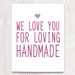 Loving Handmade, Support Small Business, Printable Art, Wall Decor ...