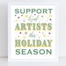 Support Artists, Printable Art, Wall Decor, Instant Download, Craft ...