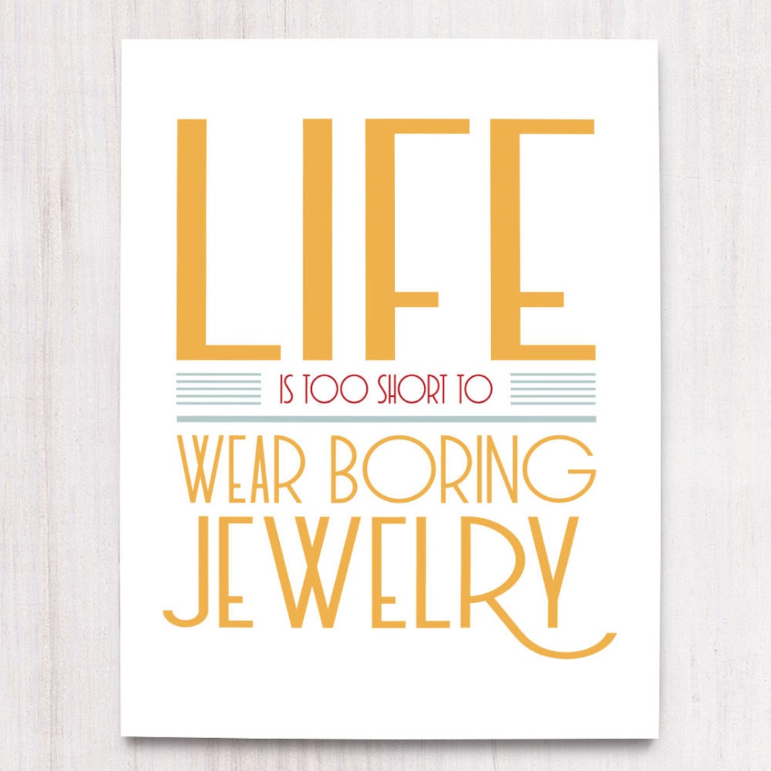 Life is Short, Printable Art, Wall Decor, Instant Download, Craft Show ...