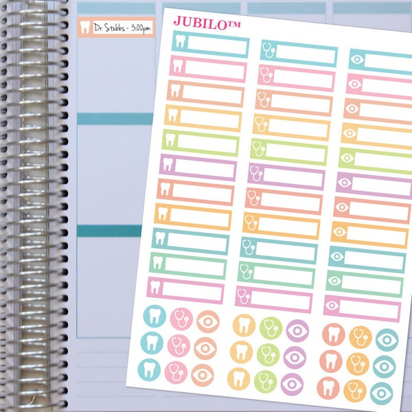 Eye Doctor Stickers - Etsy