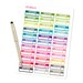 Planner Stickers homework Labels Fits Erin Condren and - Etsy