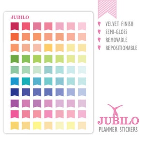 Planner Stickers Page Flags - Etsy