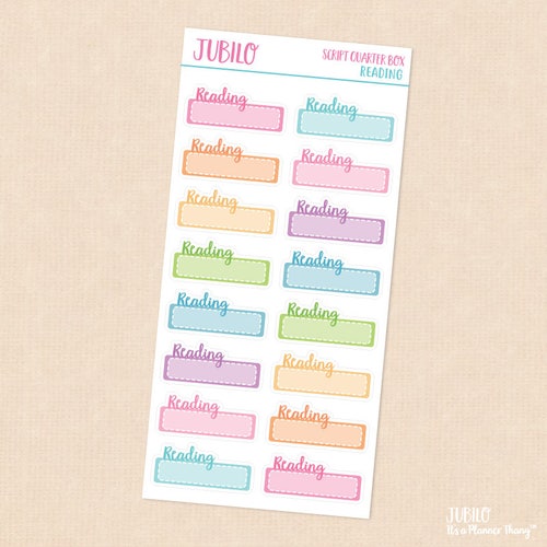 Planner Stickers School Reminders - Etsy