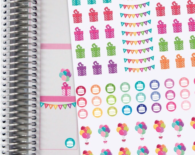 Happy Planner June Monthly Kit, June Happy Planner Printable Stickers ...
