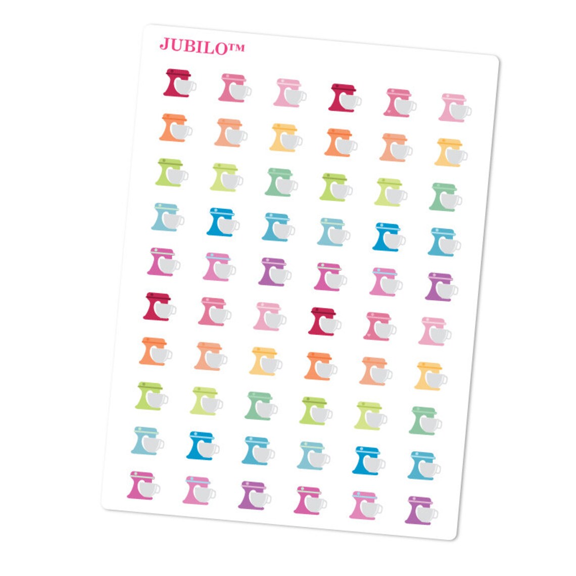 KITCHEN MIXER Stickers. BAKE Stickers. Planner Stickers. - Etsy