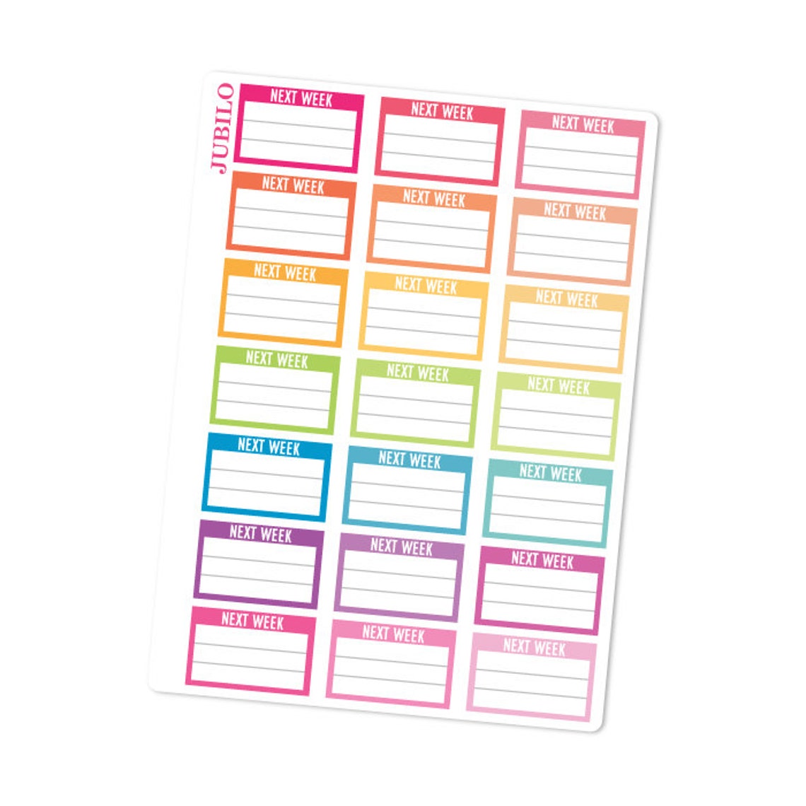 Planner Stickers next Week Half Boxes Fits Erin Condren | Etsy