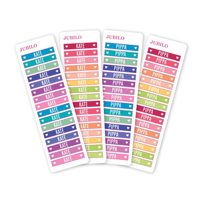 Planner Stickers Custom Name Stickers - Etsy