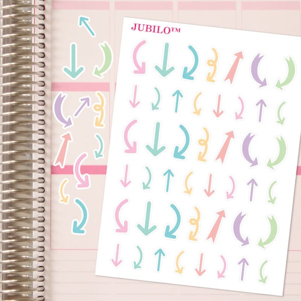 Arrow Stickers - Etsy