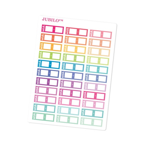 Planner Stickers Work Schedule Stickers - Etsy