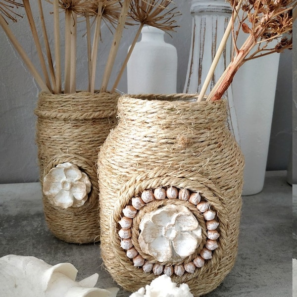 Rope Vase - Etsy