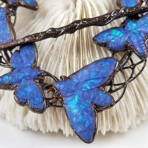 Moth Hair Brooch, Insect Hair Barrette, Decorative Hair Accessory With ...