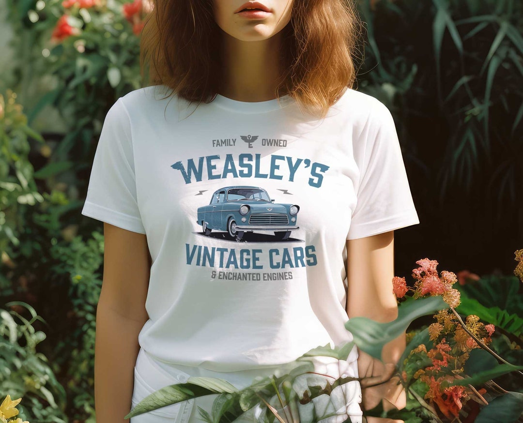 Weasley's Flying Cars Tee // Wizard Shirts, Weasley Shirt, Book Worm ...