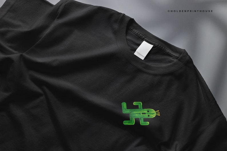 Final Fantasy Cactuar Minimalist T-shirt Moogle, Ff9, Ff5, Chocobo ...