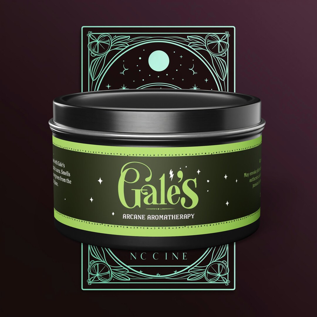 Gale's Arcaine Candle Inspired by BG3 - Scented Soy Candle, Baulders ...