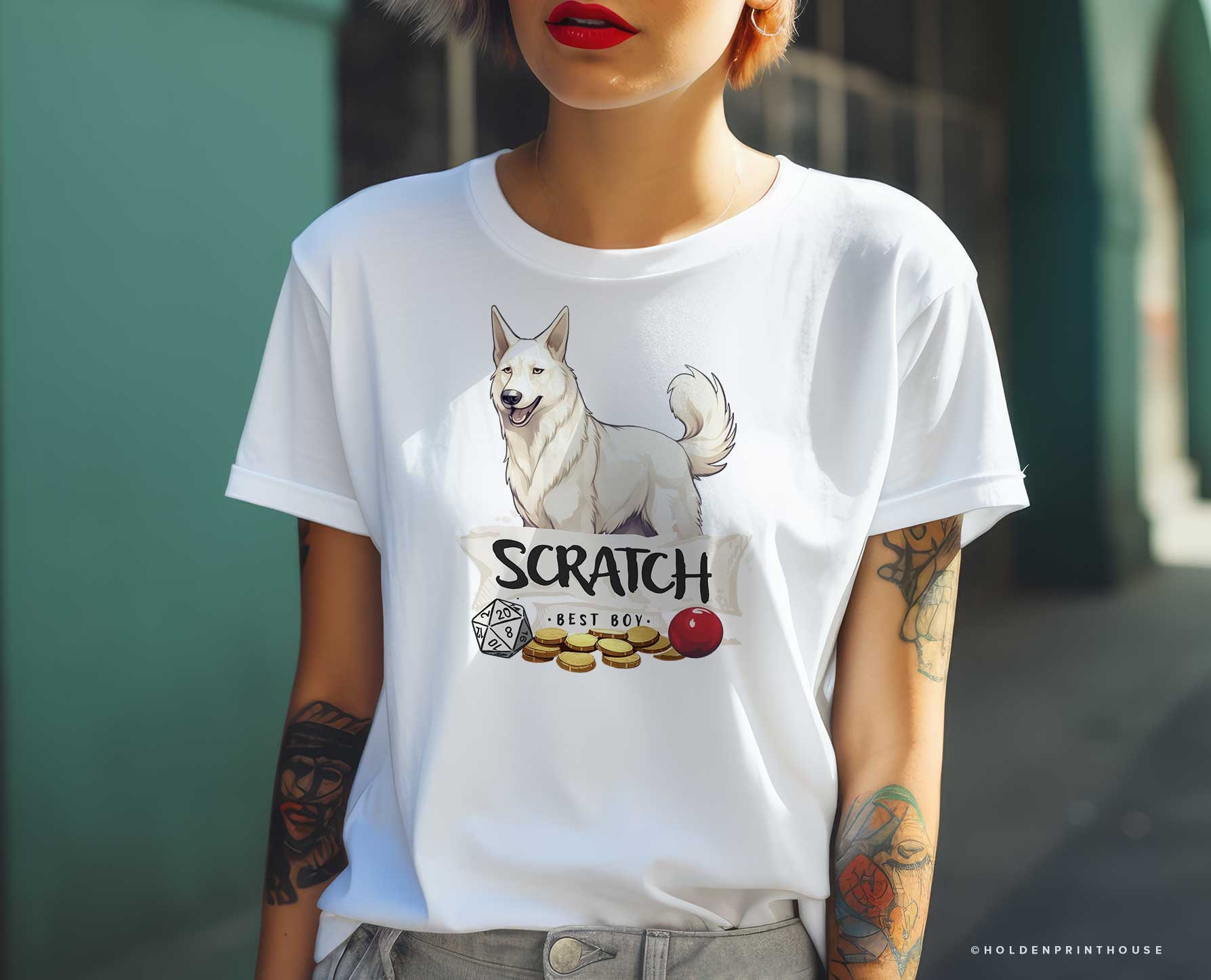Baldur's Gate 3 'scratch' Fan Art Tee | Artist Designed, BG3 T Shirt ...