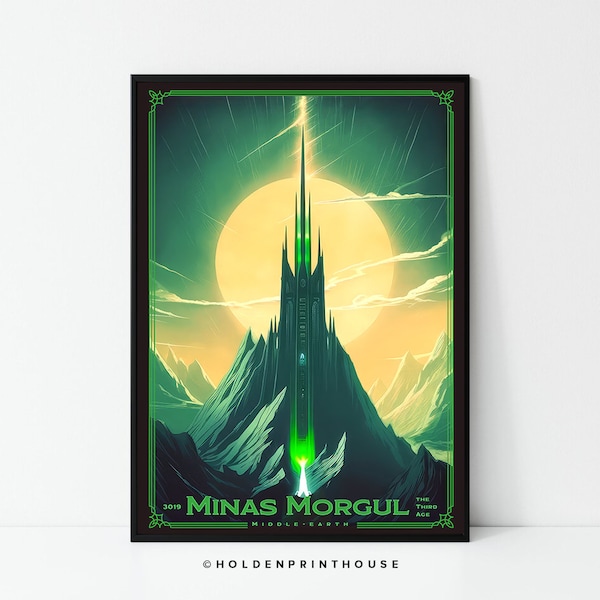 Minas Morgul Print - Etsy