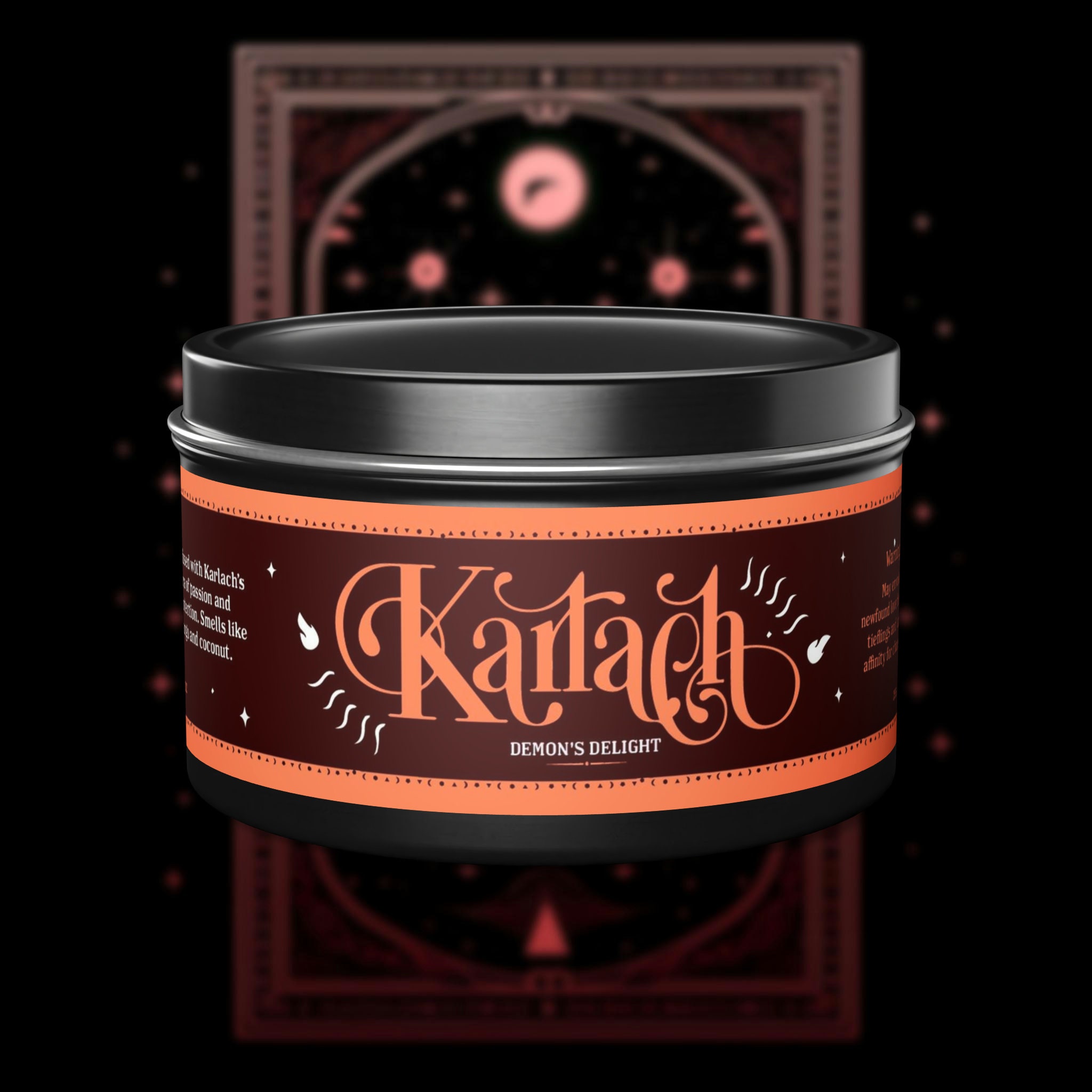 Karlach Tiefling Candle Inspired by BG3 Scented Soy Candle, Baulders ...
