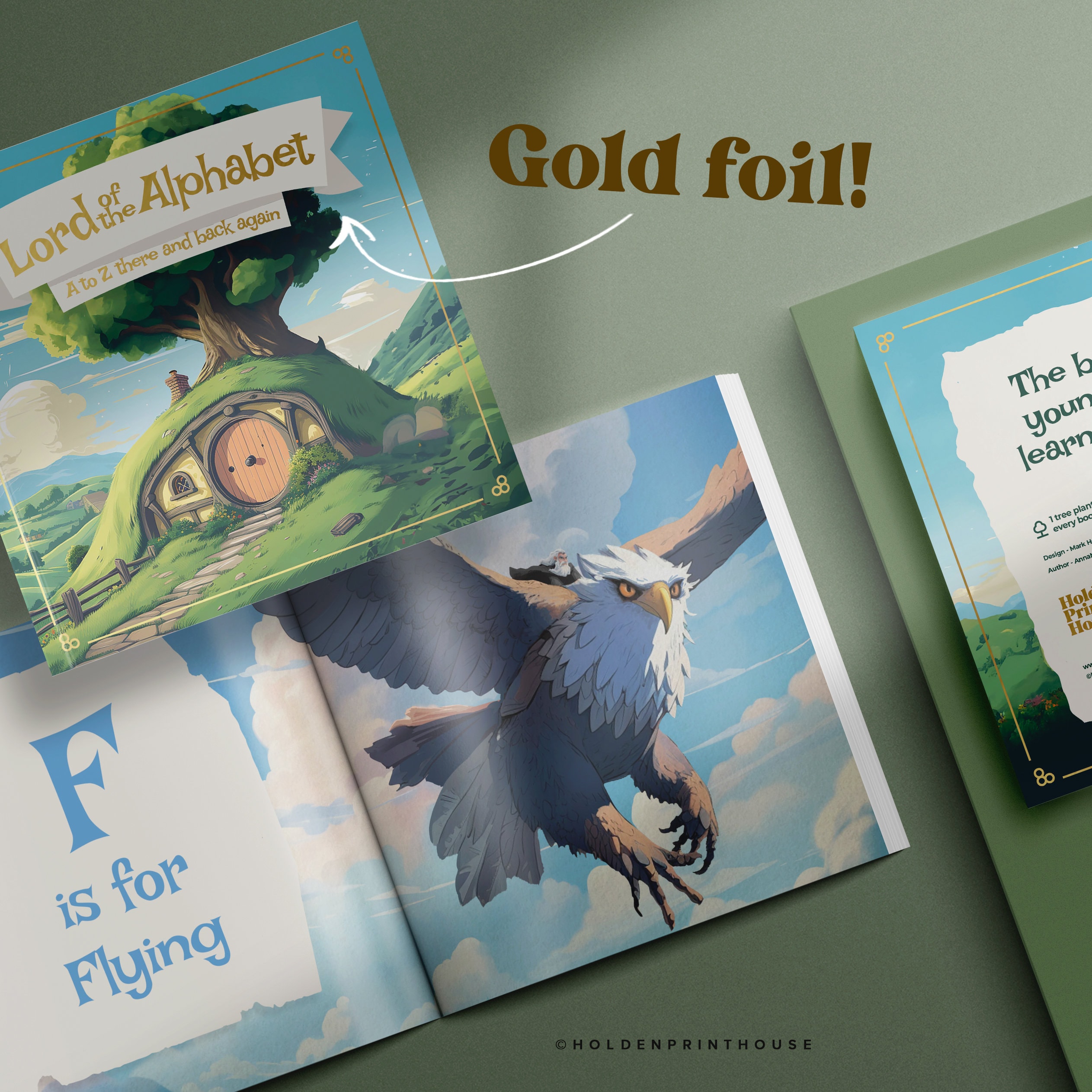 Lord of the Alphabet ABC Baby Book // LOTR Inspired Childrens Book ...