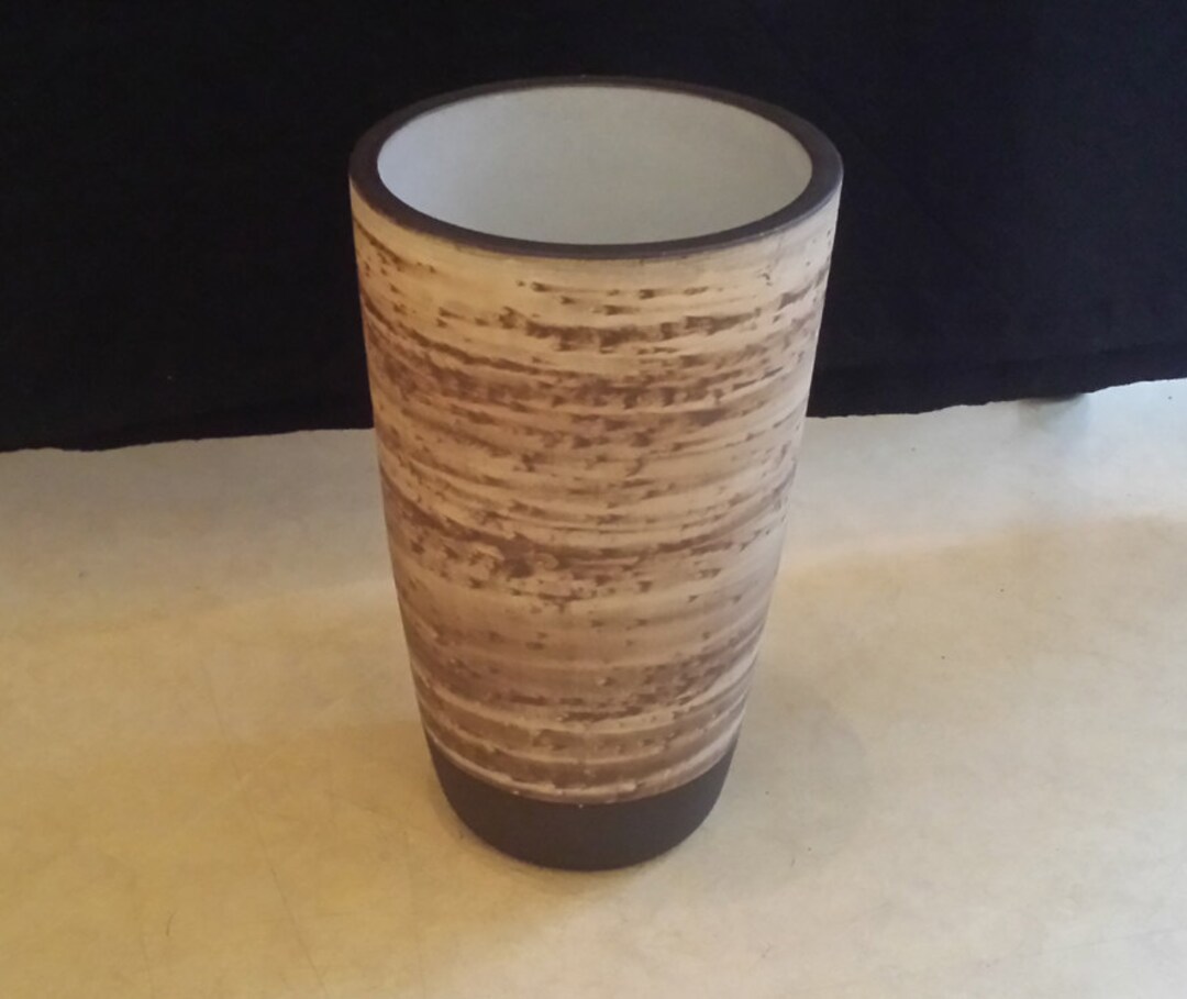 Jaap Ravelli 16-3, Handmade Art-pottery Ceramic Vase, Faux-birch ...
