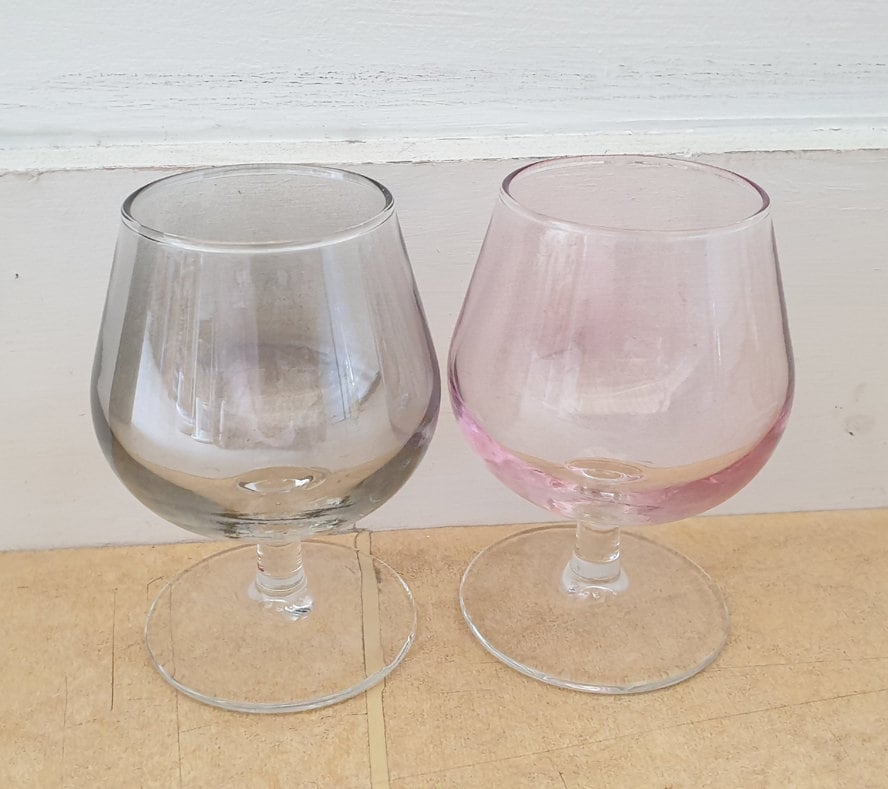 Dutch design modernist cognac / brandy glasses set in a | Etsy