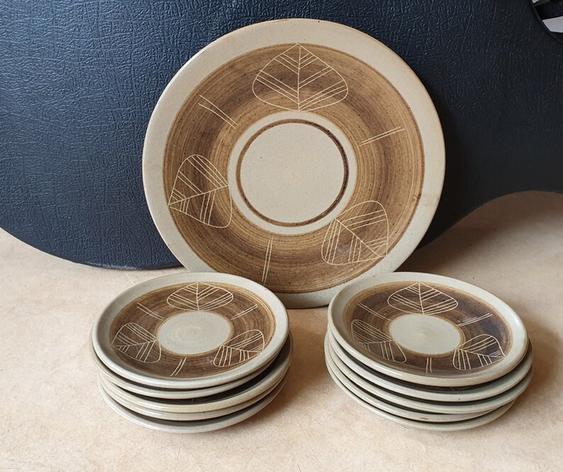 Ambacht Keramiek Volendam Netherlands cake presentation set | Etsy