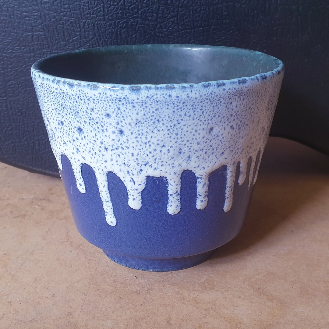 Fat Lava West-germany Pottery Ceramic Design Planter Pot, 1970s ...