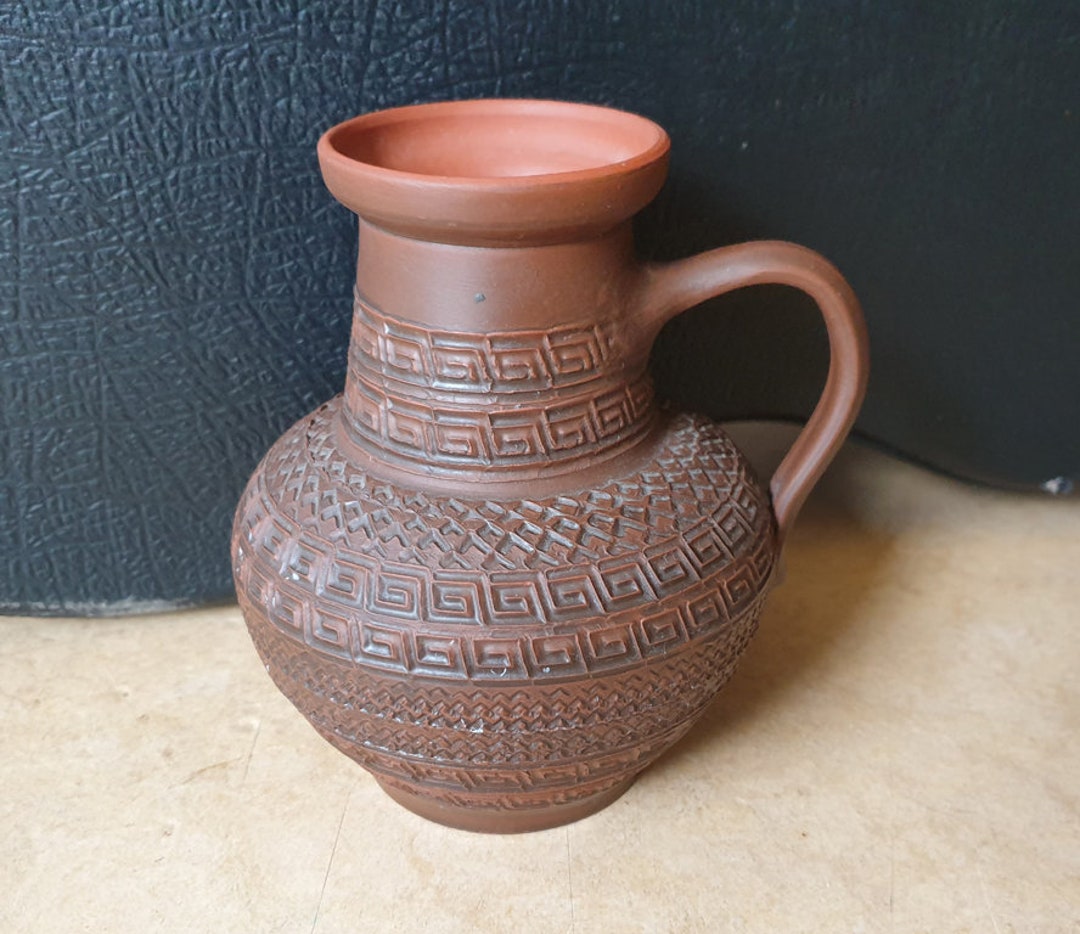 Eiwa 227-15 'inka': West-germany Pottery Sgraffito 'klinker' Handled ...