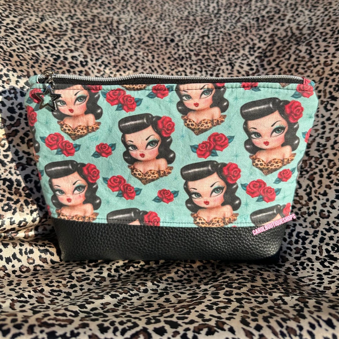 Cosmetics Bag, Horror Character Zipper Bag - Etsy