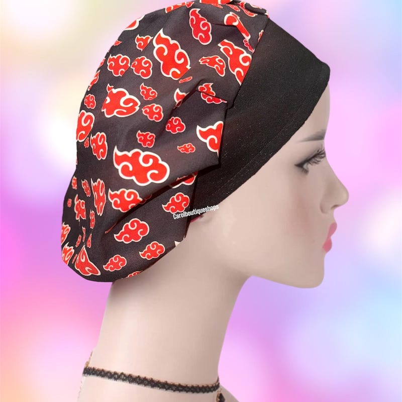 Scrub Cap Anime Satin - Etsy