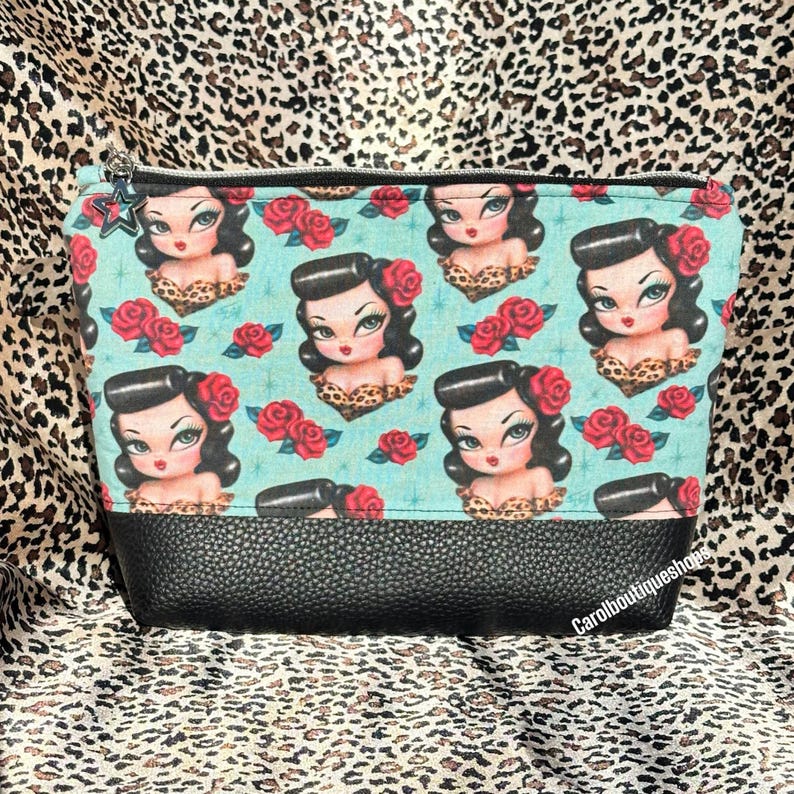 Cosmetics Bag, Horror Character Zipper Bag - Etsy