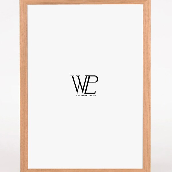 Oak Picture Frame - Etsy