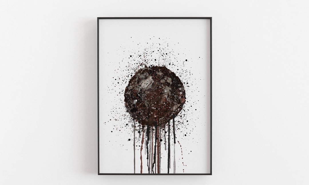Black Pudding Wall Art Print 0373 - Etsy