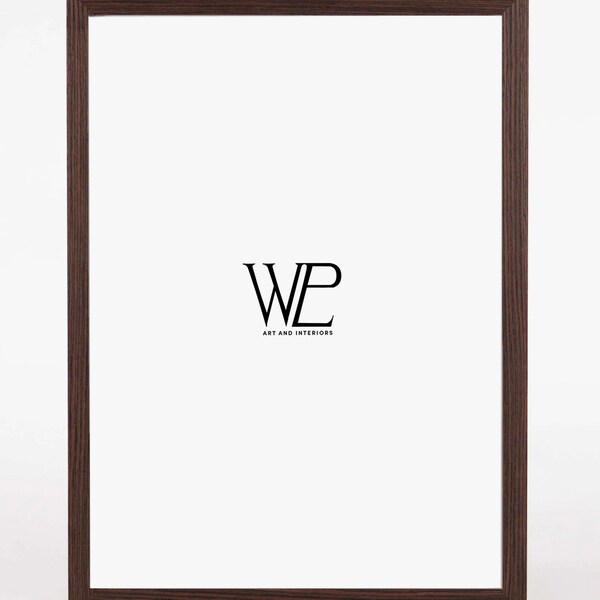 Walnut Picture Frame - Etsy