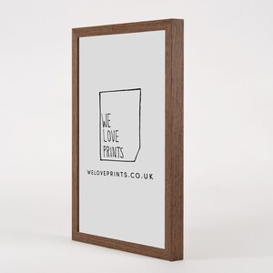 Premium Light Walnut Picture Frame - Etsy UK