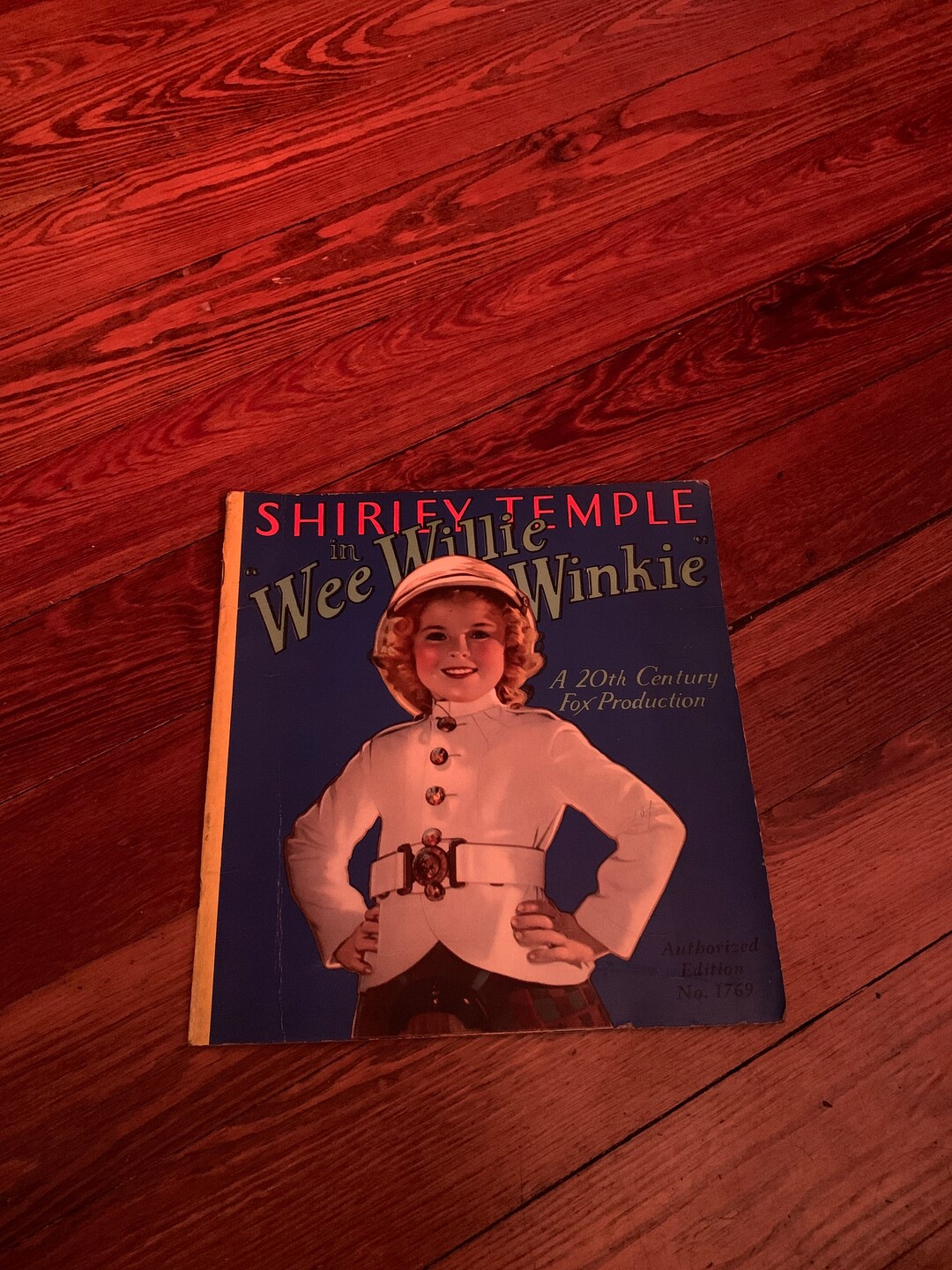 Shirley Temple in Wee Willie Winkie Book - Etsy