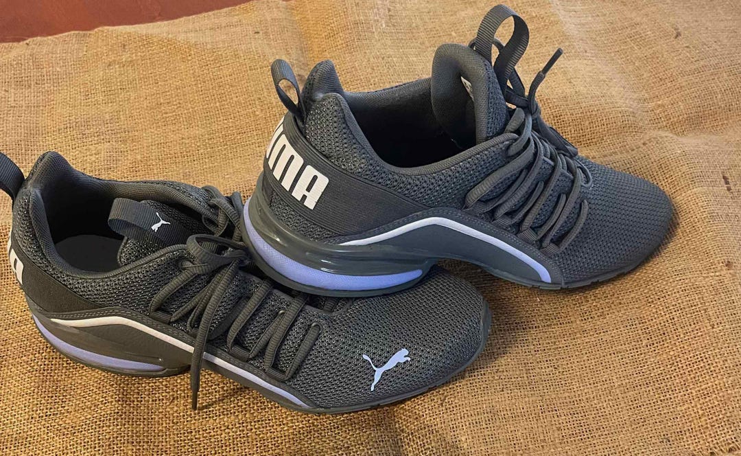 Puma Axelion Light Fade Lace up Women's Size 11 Sneakers Casual Shoes ...