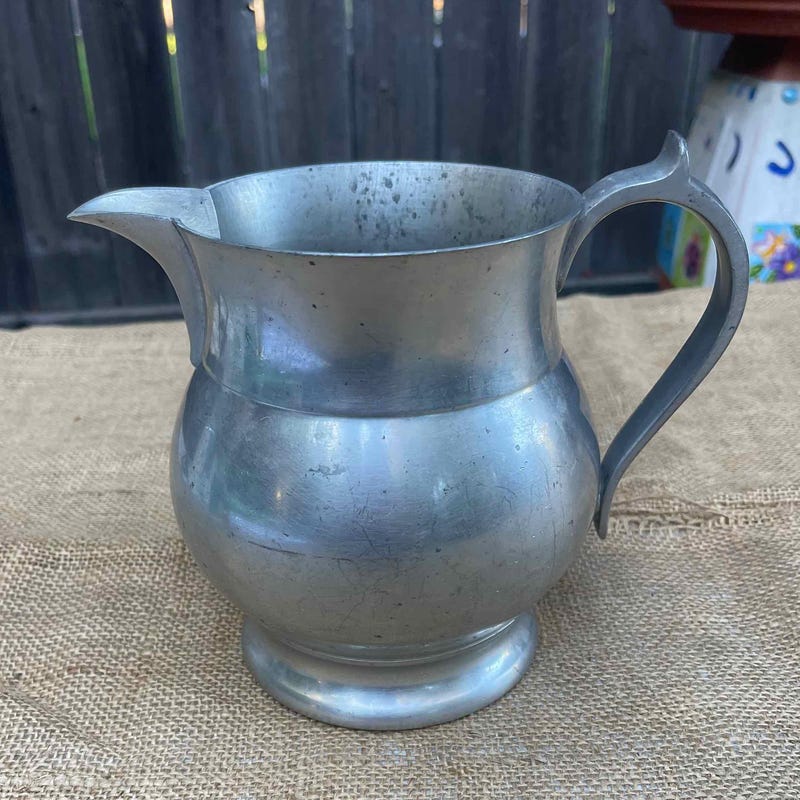 Pewter Vases Pitcher - Etsy