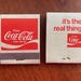NIB Vintage Coca Cola Matchbook, Coke Adds Life to Everything Nice ...