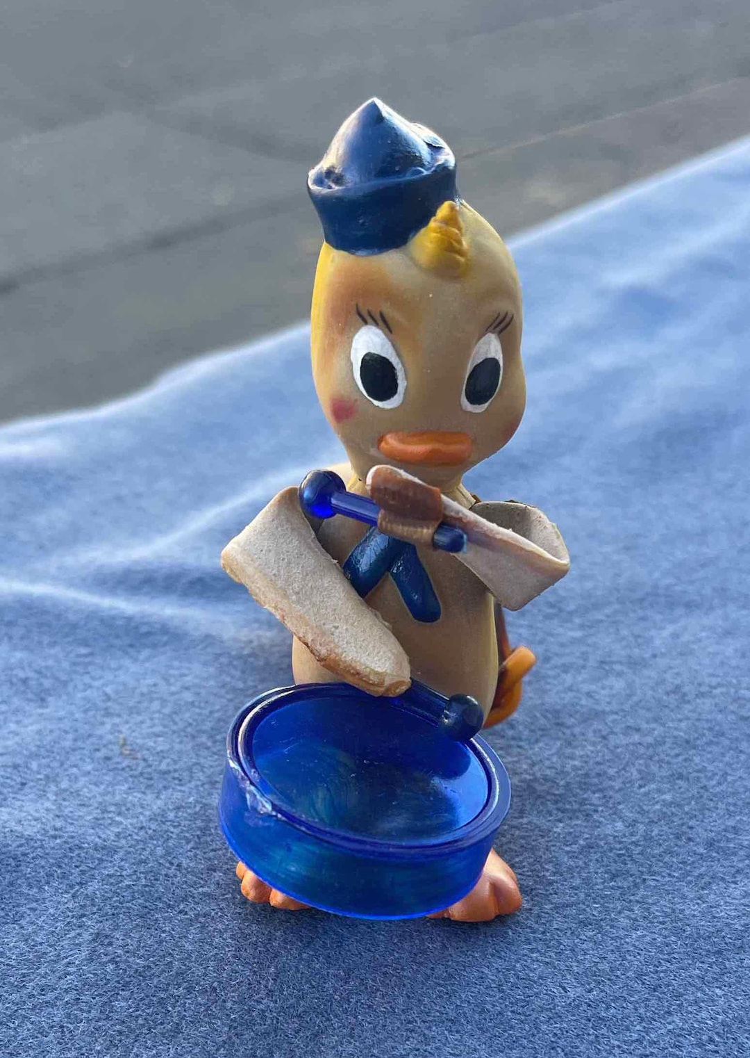 Rare Vintage Squeeze Duckling Drummer - Etsy