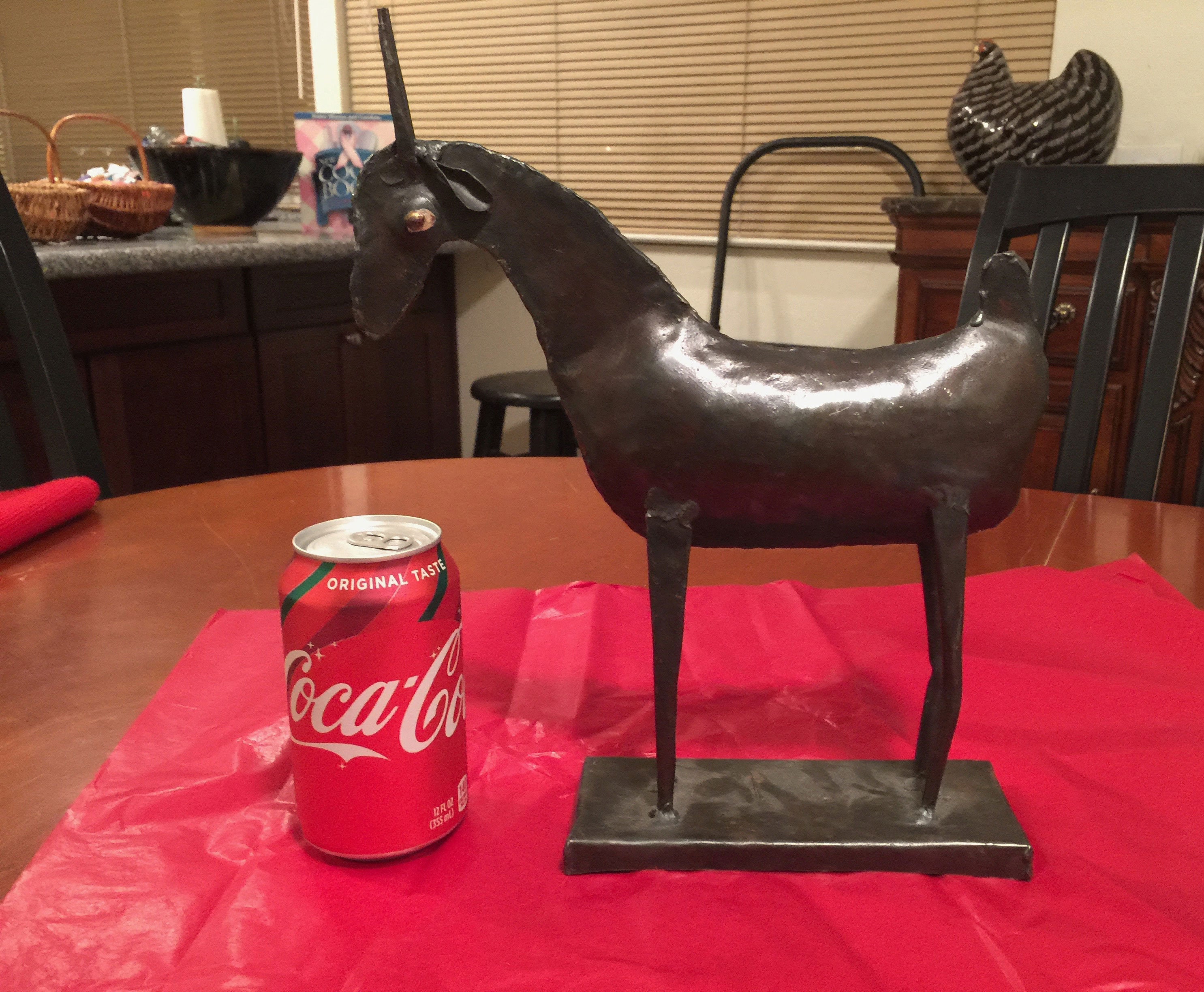 Vintage Welded Sheet Metal Sheep Sculpture - Etsy