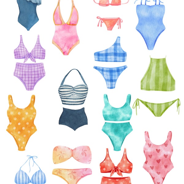 Bathing Suit Art - Etsy
