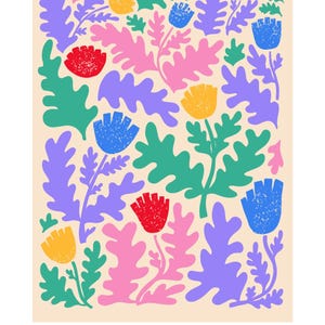 Floral Graduation Invitations / Graduate / 2025 / Grad / Paper ...